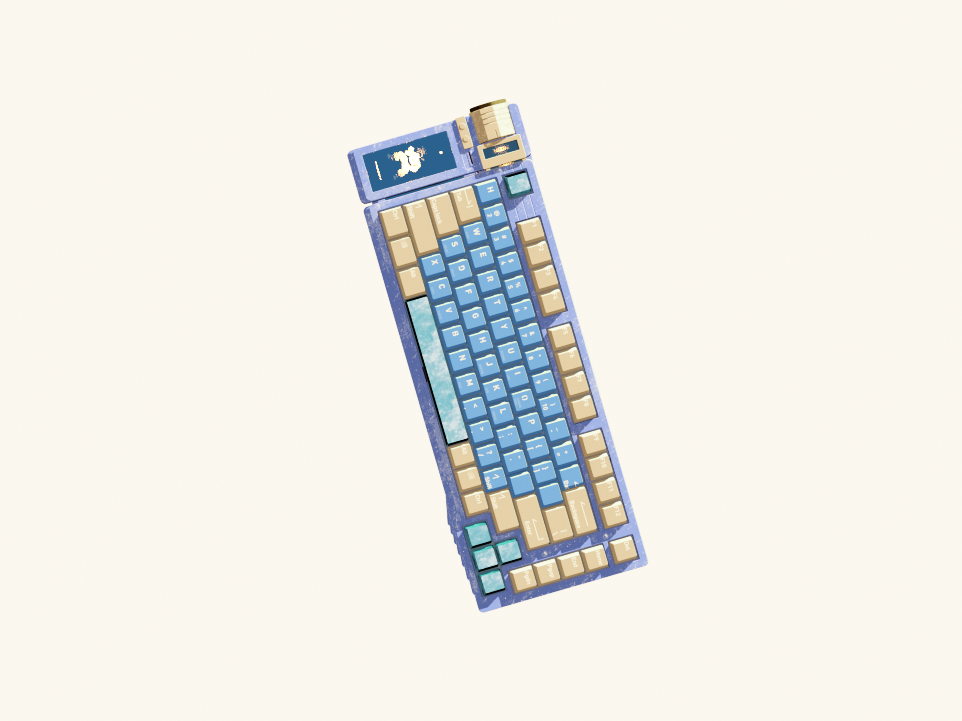 新青年马丁瀚文键盘渲染比赛——C4Doc三渲二_Yuang6-站酷ZCOOL