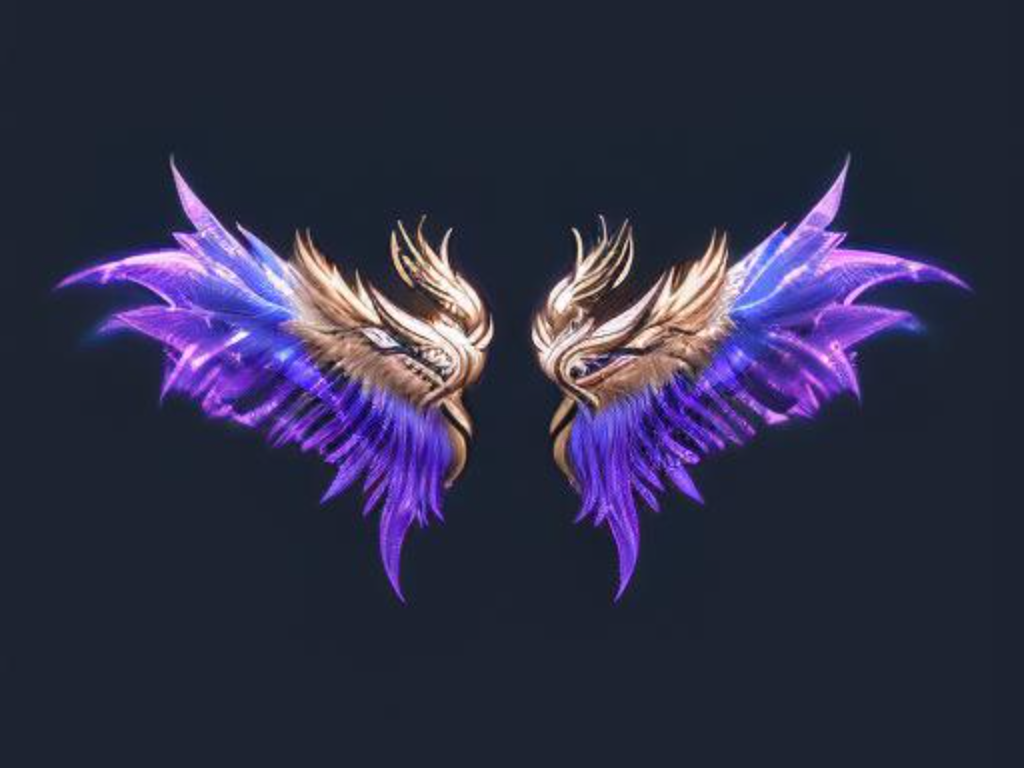 翅膀的模型GameIconResearch_chibang_Lora_游戏AI研究所-站酷ZCOOL