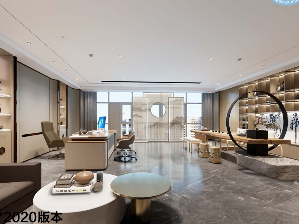 总裁办公室BIM设计应用_十加设计云_李行-站酷ZCOOL