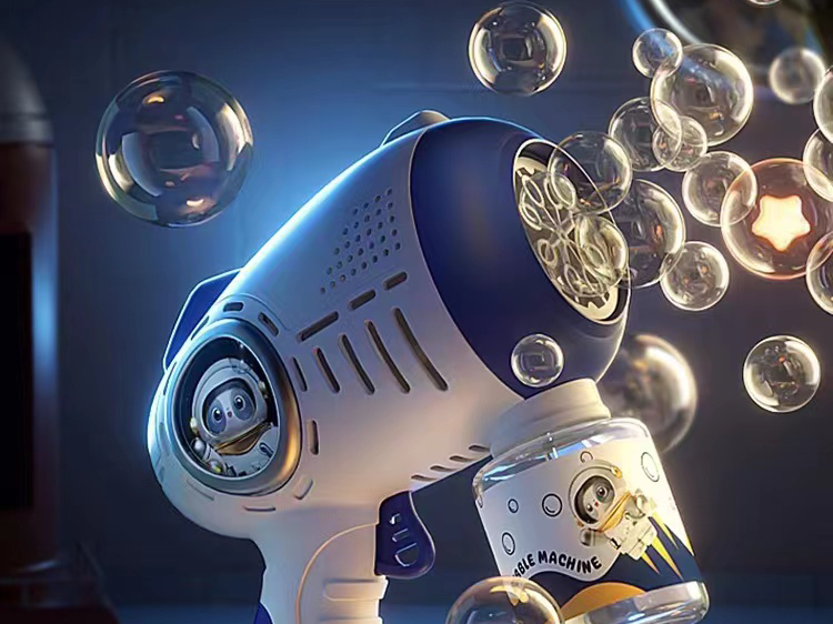 电动泡泡枪_Daniel渊-站酷ZCOOL