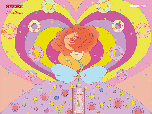 邂逅#粉嫩多巴胺少女#《自由与爱》_渔333-站酷ZCOOL