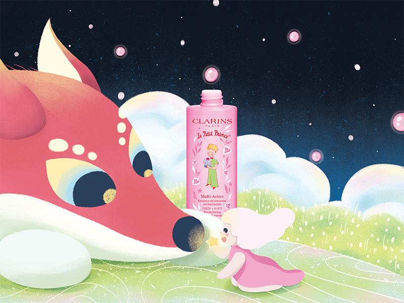 邂逅＃粉嫩多巴胺少女＃《狐狸与少女》_Gu.QwQ-站酷ZCOOL