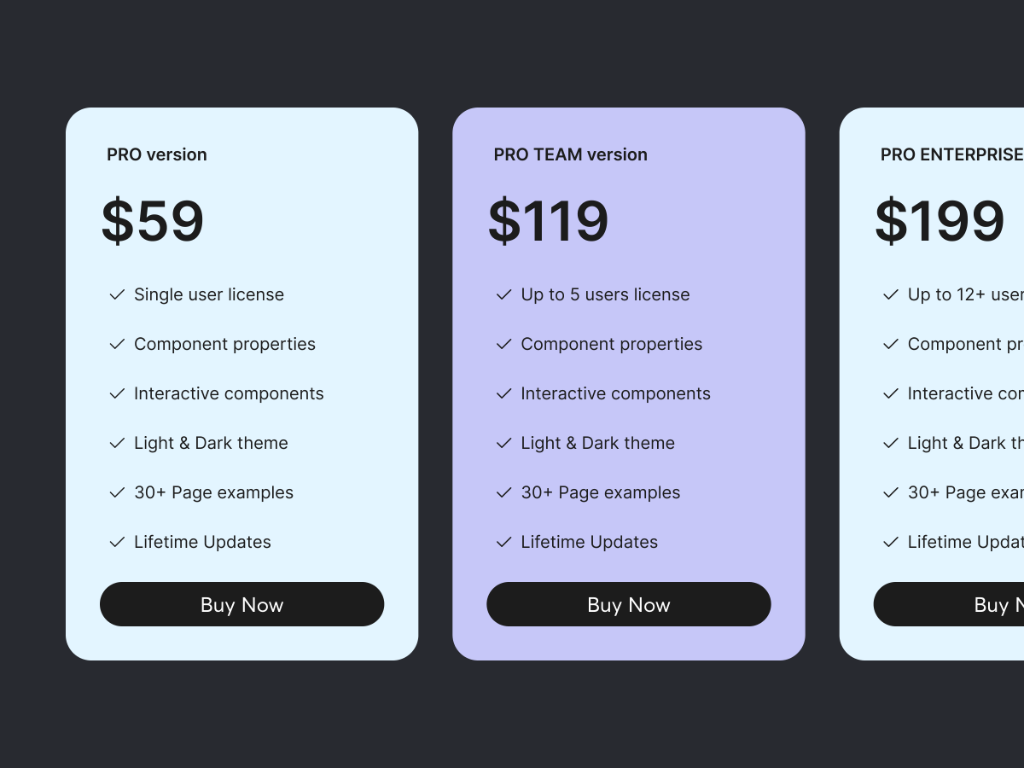 价格页面的设计_byewind-站酷ZCOOL
