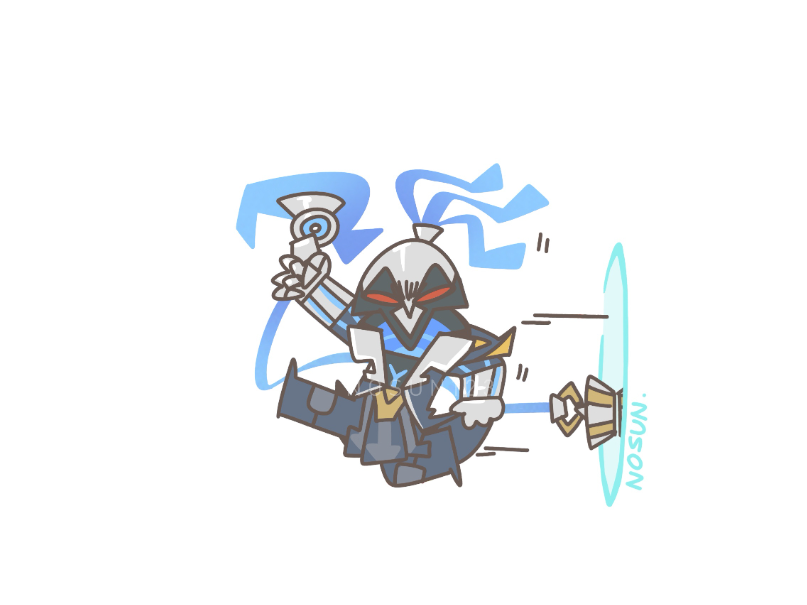 英雄联盟未来战士系列皮肤小人仔_nosun123-站酷ZCOOL