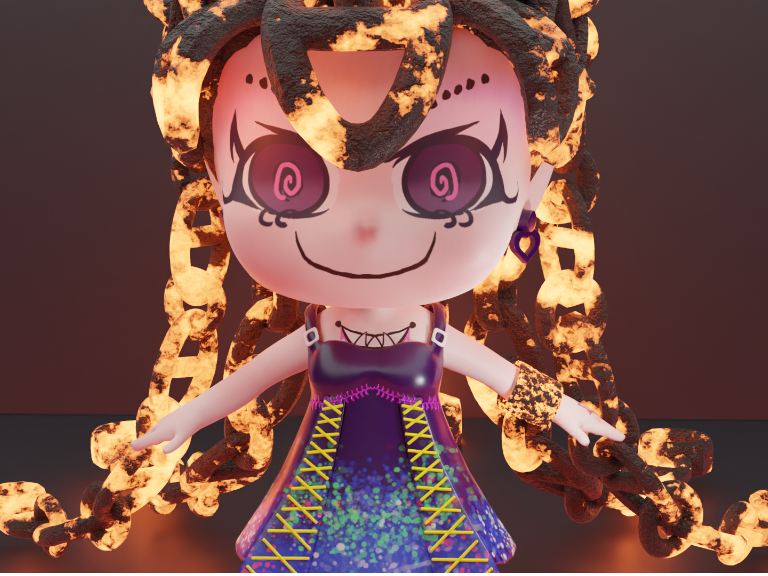 锁妹_由我cwx-站酷ZCOOL