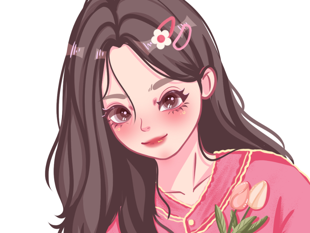 插画头像_壹壹贰捌-站酷ZCOOL