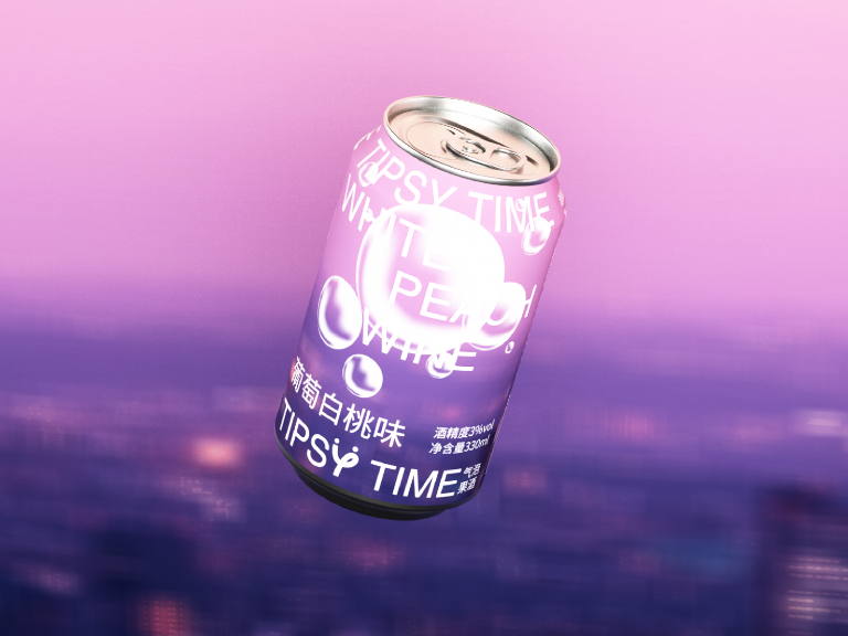 tipsy time 饮料包装 _Lucky_Studio-站酷ZCOOL