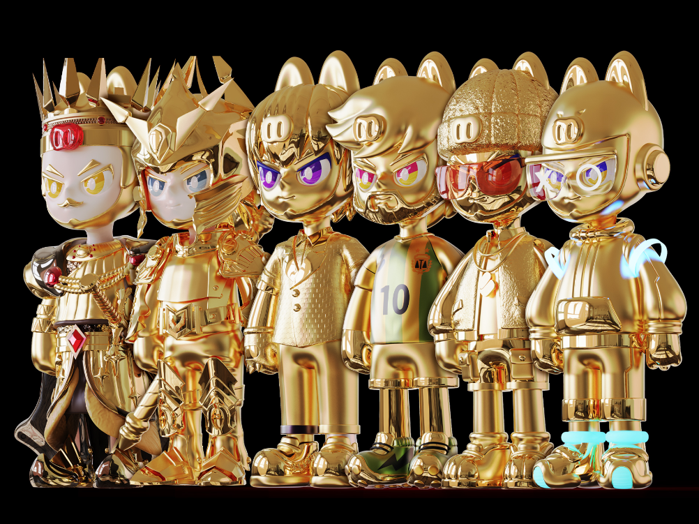 元宇宙角色PANBO-NFT数藏作品_建模机器MK-站酷ZCOOL