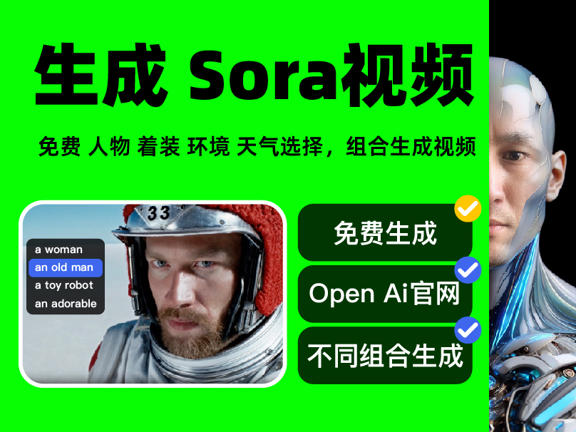 🔥Sora Open Ai 视频生成 免费体验 Ai视频_吴杨峰-站酷ZCOOL