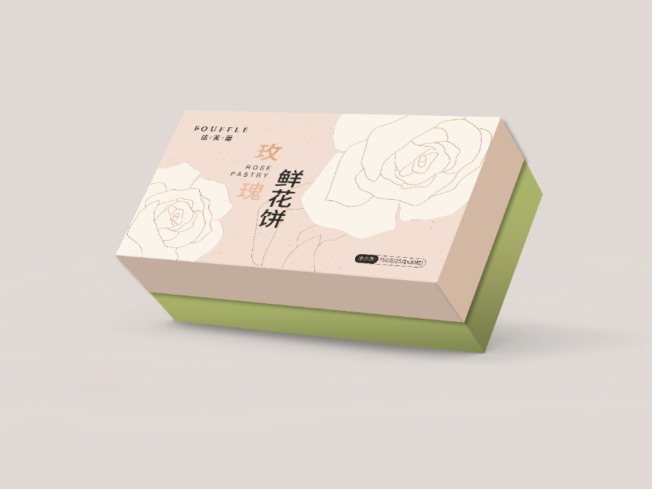 鲜花饼礼盒包装_小人物Yuna-站酷ZCOOL