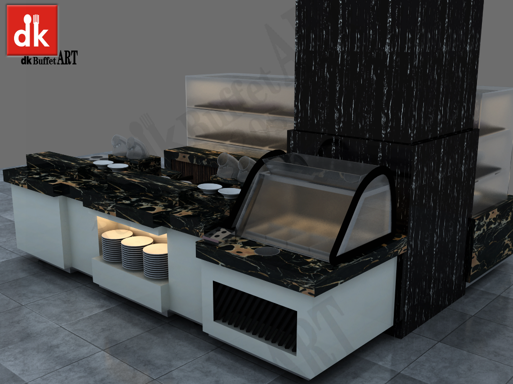酒店自助餐台高端定制工厂 自助餐厅迪克牌布菲台_迪克自助餐台定制-站酷ZCOOL