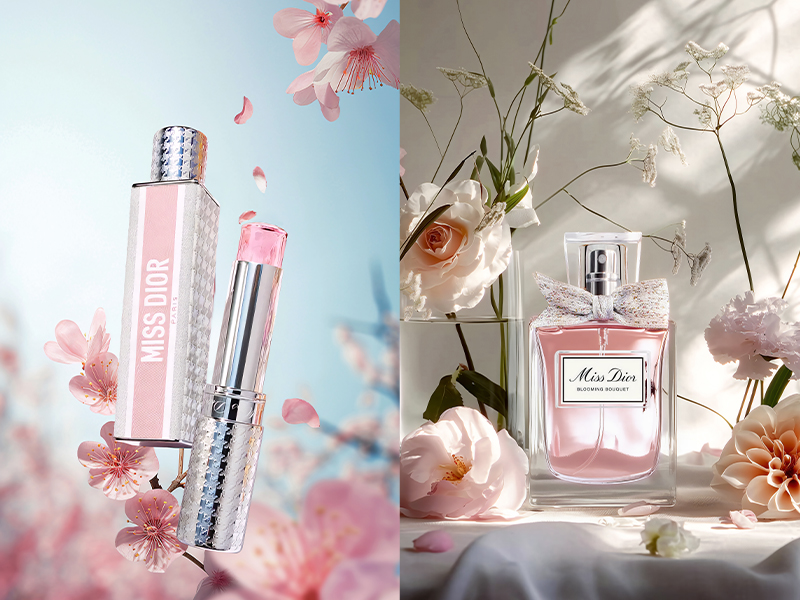 DIOR 产品摄影/AI场景白底图合成_刘刘想吃糖-站酷ZCOOL