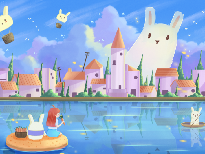 兔子小镇_不觉晓yy-站酷ZCOOL