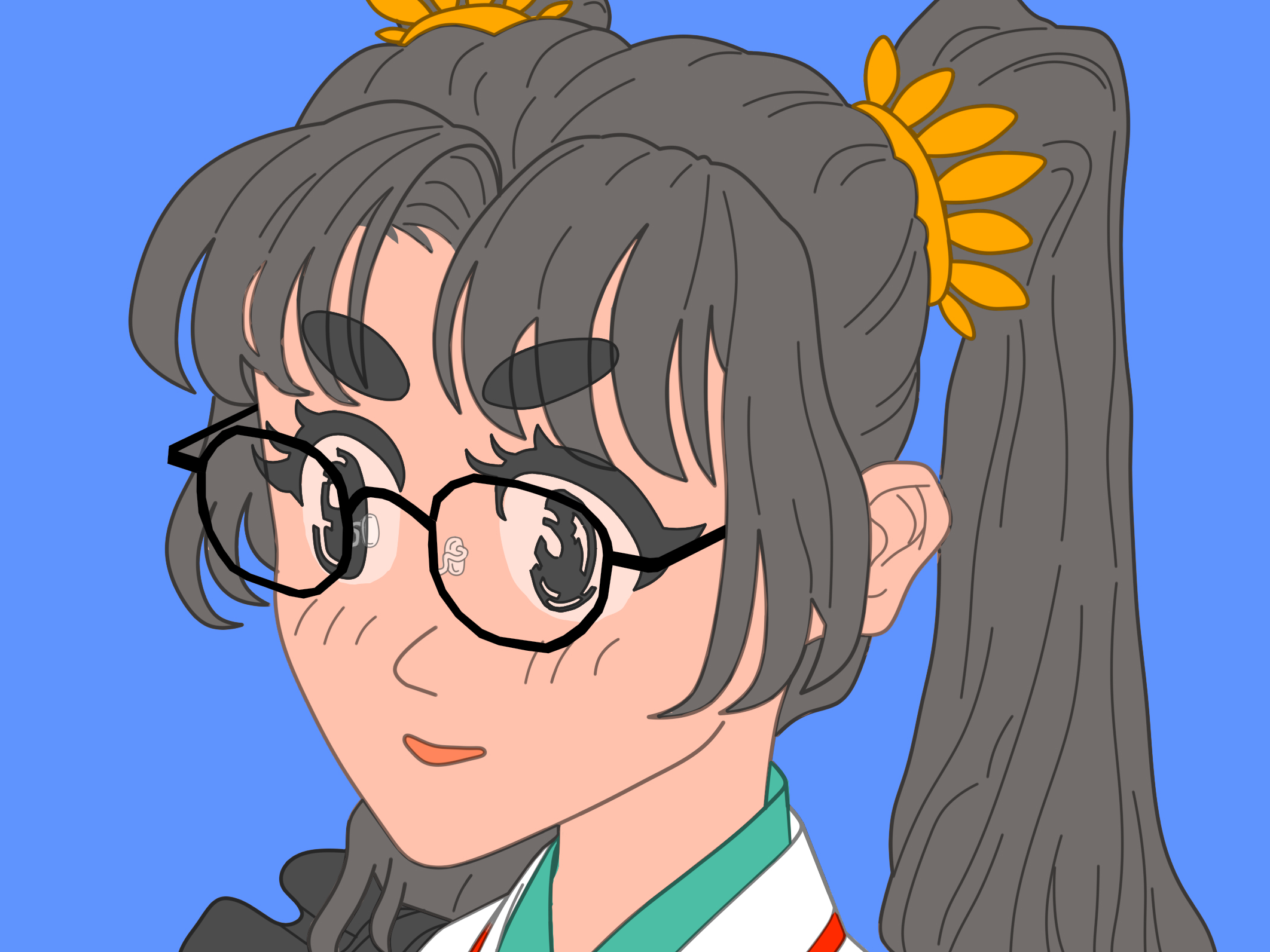 头像习作（2024-01-03）_芦苇zzZ-站酷ZCOOL