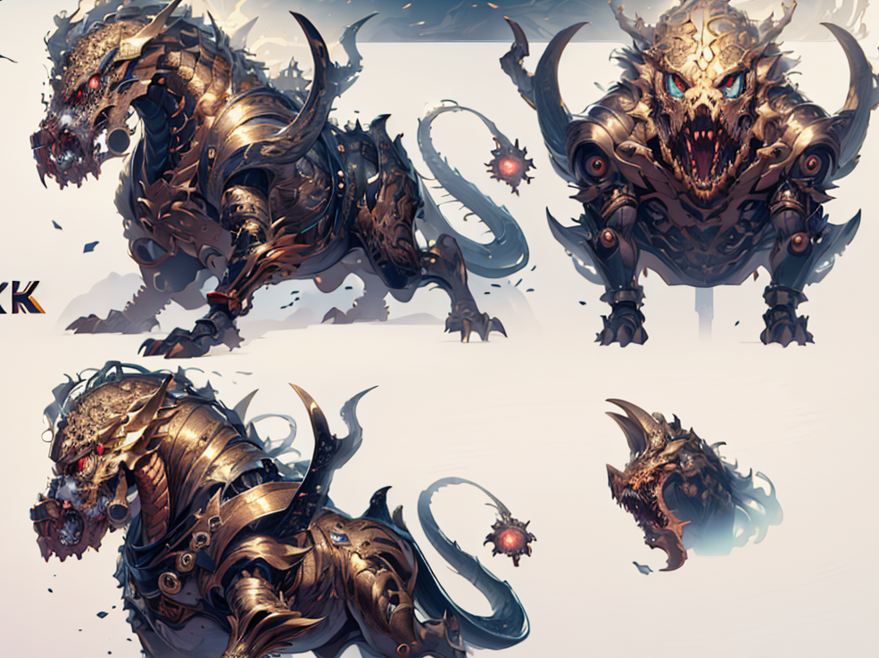 AIGC游戏角色设计炼丹_巡斗垒CLOUD-站酷ZCOOL