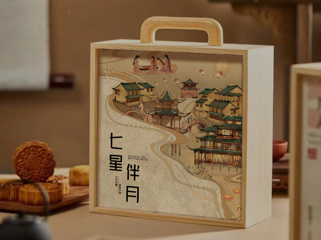 古风月饼包装设计_Ze_Hang-站酷ZCOOL