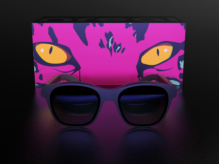 Nreal Air 产品渲染图_XREAL_Design-站酷ZCOOL