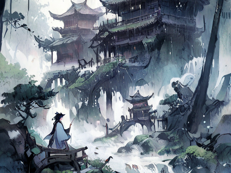 《清明》_风吹屁屁凉鸭-站酷ZCOOL