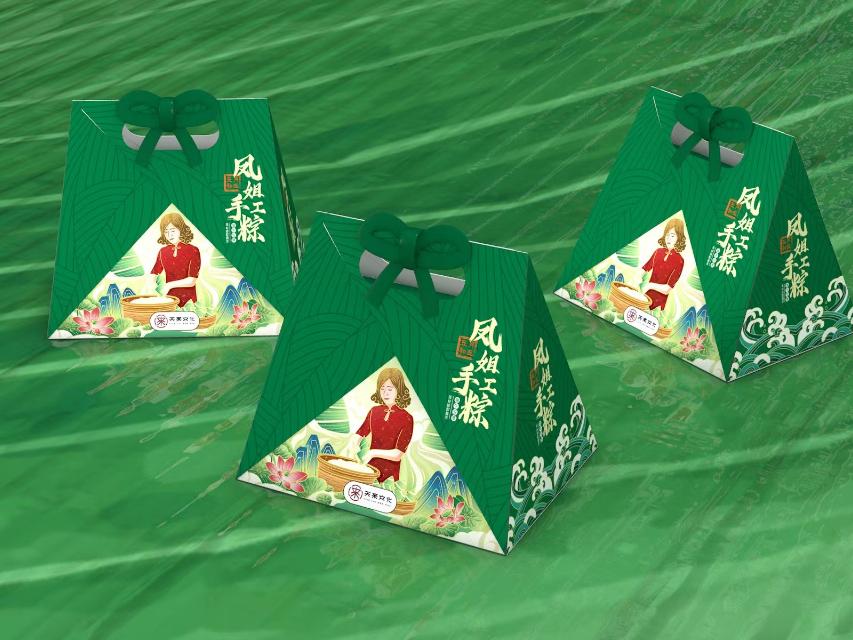 粽子礼盒包装设计_米是吃不完的-站酷ZCOOL