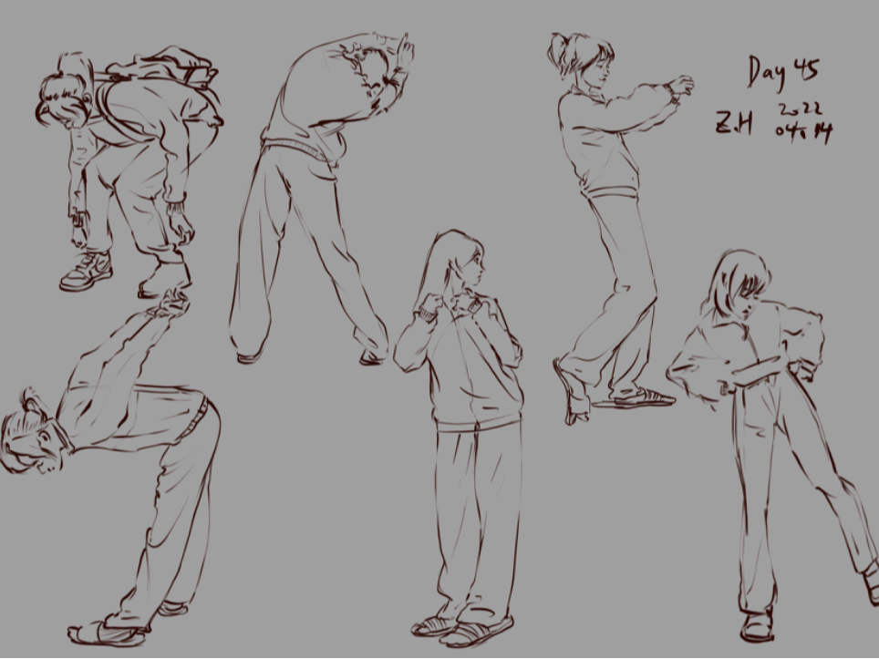 #速写60天挑战赛# day45 @速写班长_Heng3D-站酷ZCOOL