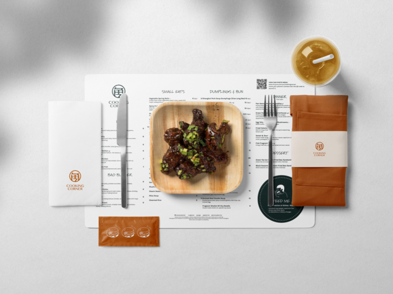 COOKING CORNER 亚洲融合菜系品牌餐厅 (2017)_ONOFF工作室-站酷ZCOOL