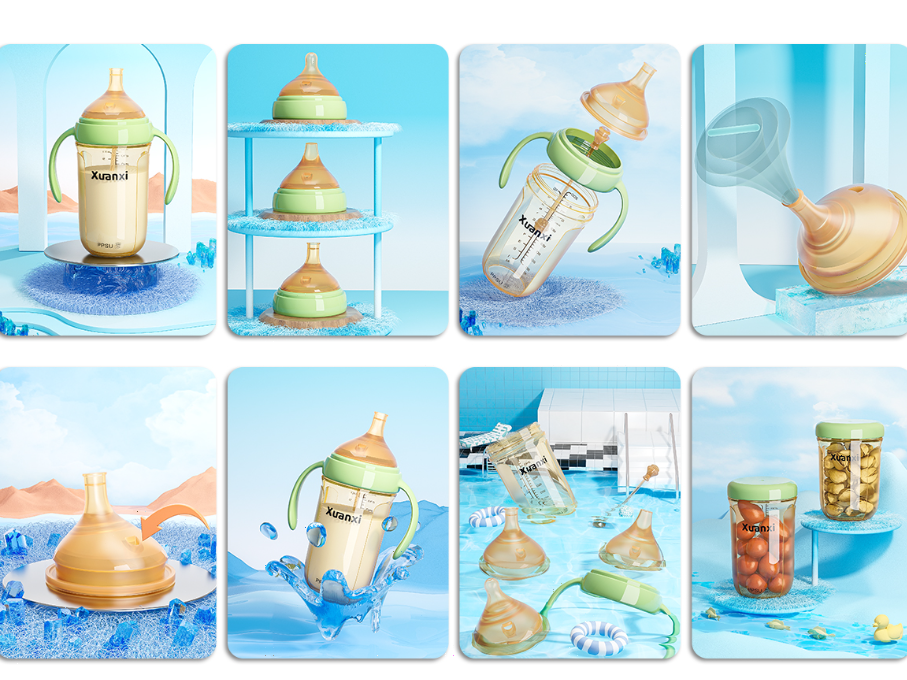 奶瓶渲染_zheng__-站酷ZCOOL