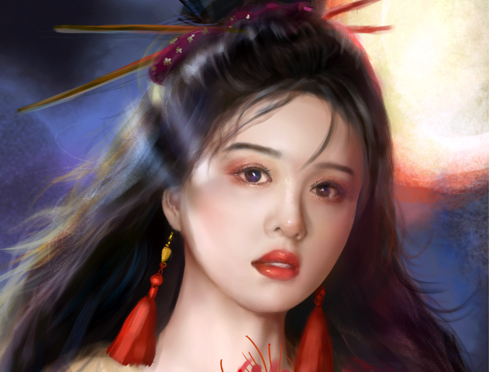 美女_梁熙0513-站酷ZCOOL