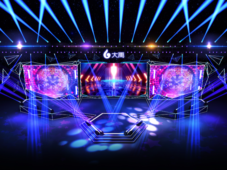 大禹网络舞美_yu所谓的浮夸-站酷ZCOOL