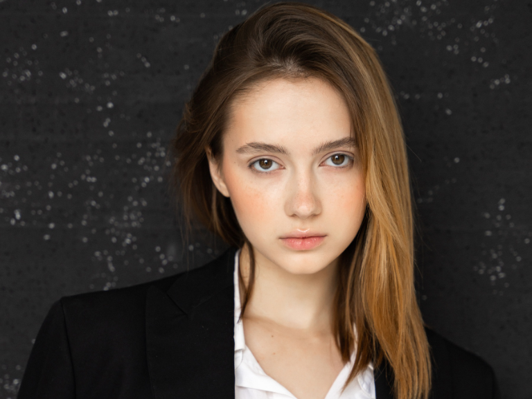 广州女装外模 服装平面拍摄 ins风模特_星辰模特Lily-站酷ZCOOL