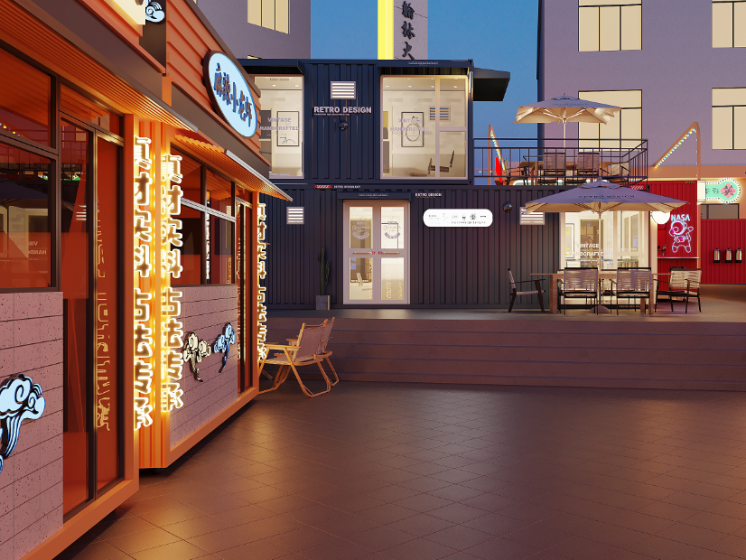 小吃街_zero一two-站酷ZCOOL