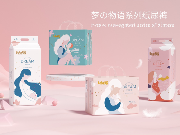 纸尿裤海报_月月baby-站酷ZCOOL