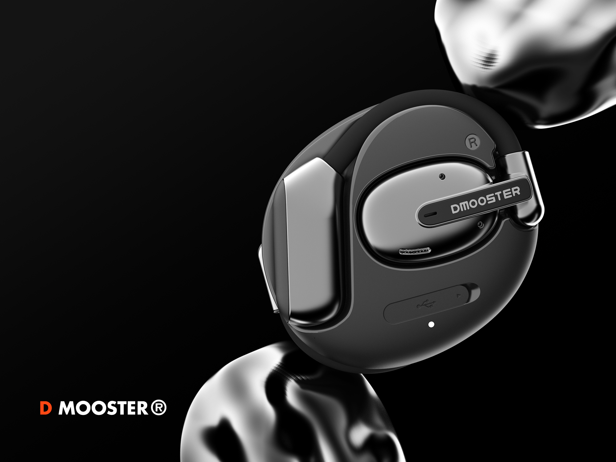 D MOOSTER® | D57 OWS开放式蓝牙耳机_DMOOSTER-站酷ZCOOL