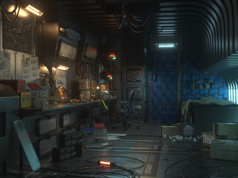 场景渲染_FIREFLY_LU-站酷ZCOOL