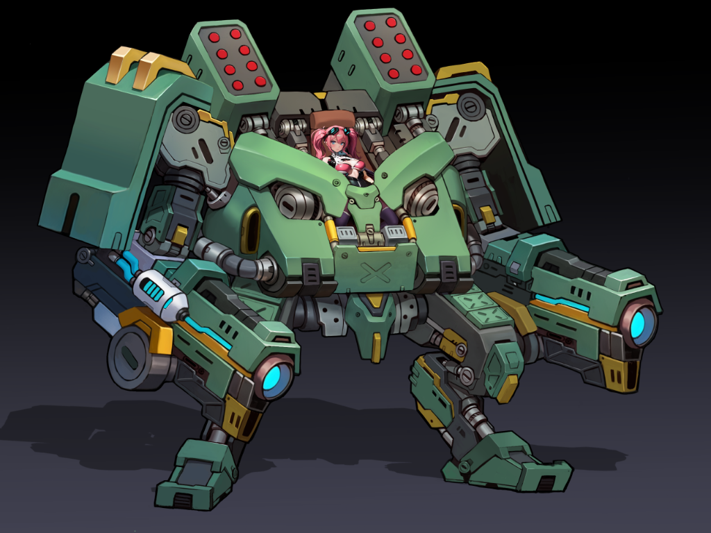 机甲类练习_熊猫痴汉-站酷ZCOOL