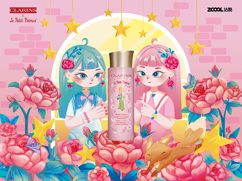 邂逅＃粉嫩多巴胺少女＃双生少女_简jie-站酷ZCOOL