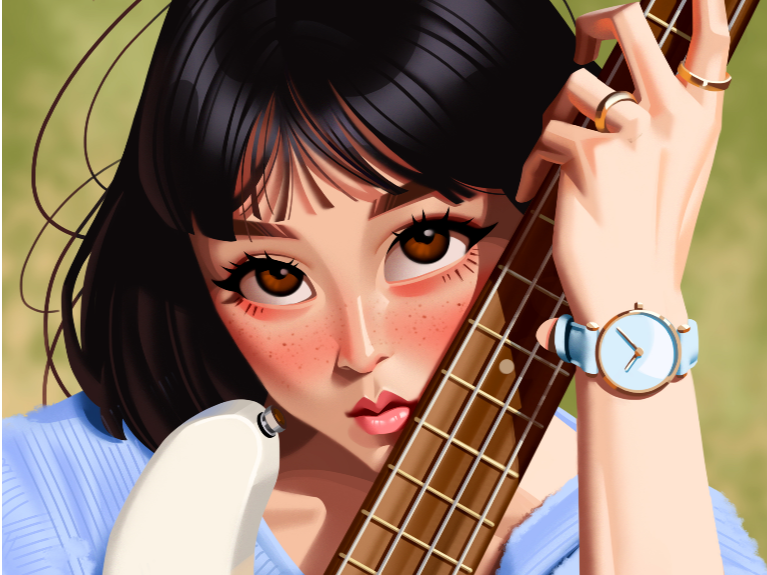 Mia🎸_Tatooine1986-站酷ZCOOL