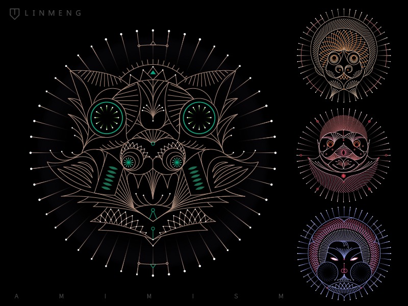 万物有灵50-65_线体玩家林萌-站酷ZCOOL