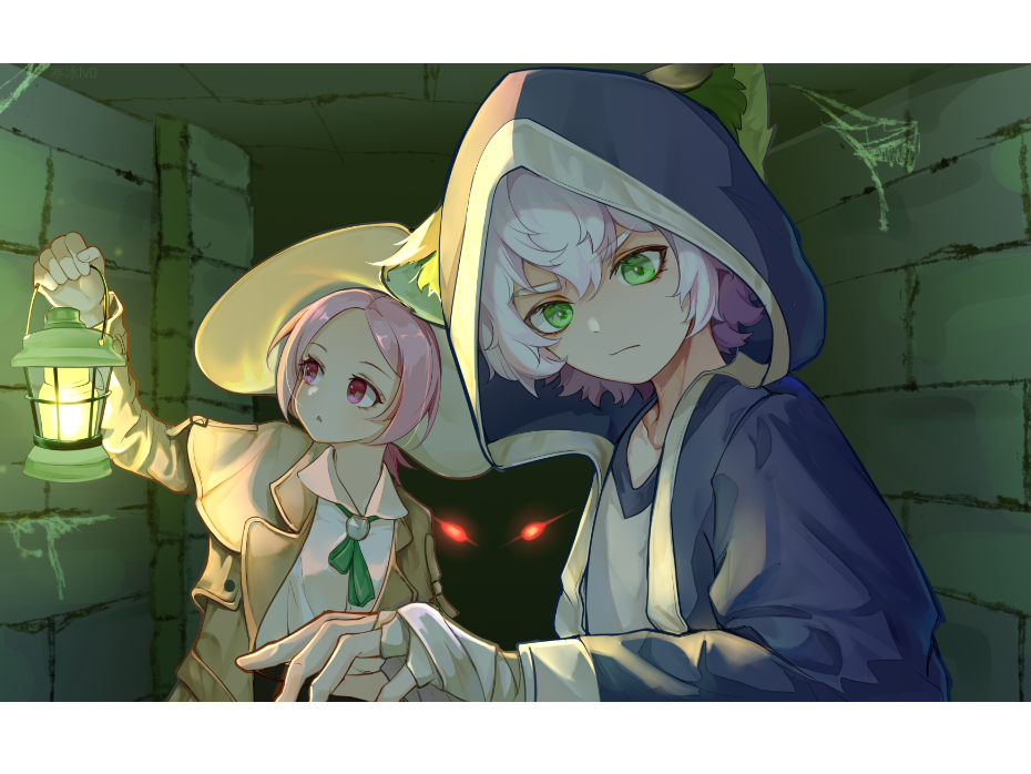 日系插画-罗小黑战记同人-探险_寒冰lv0-站酷ZCOOL