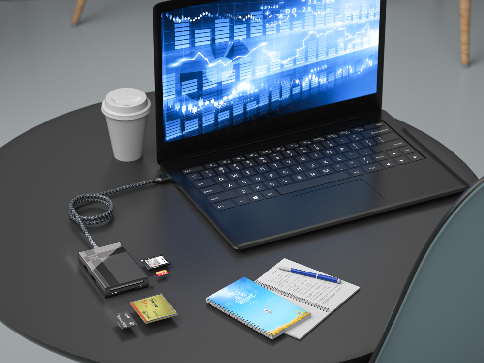 USB C HUB 扩展坞3C渲染_ouanping666-站酷ZCOOL