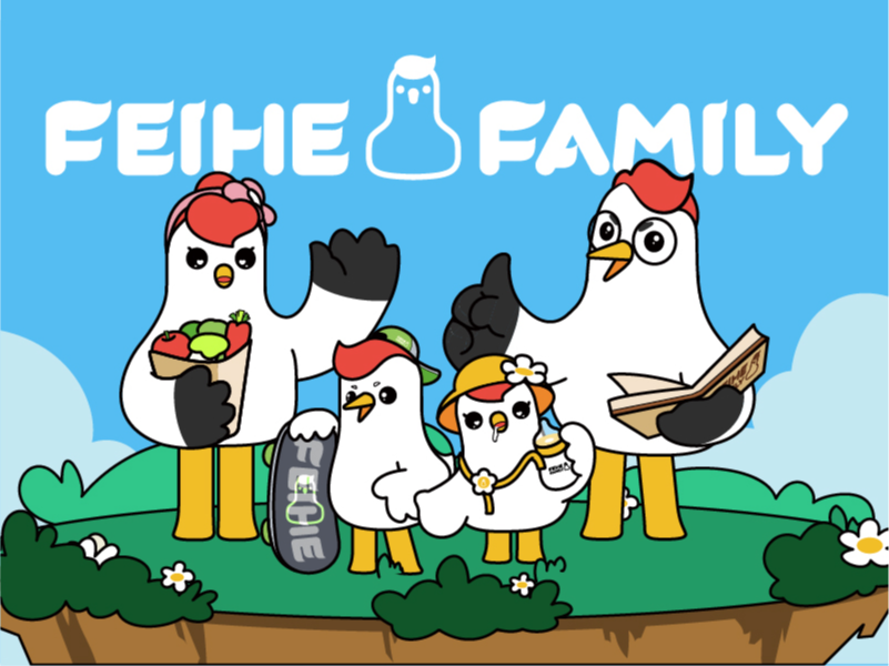 飞鹤ip_晓蓝Livia-站酷ZCOOL