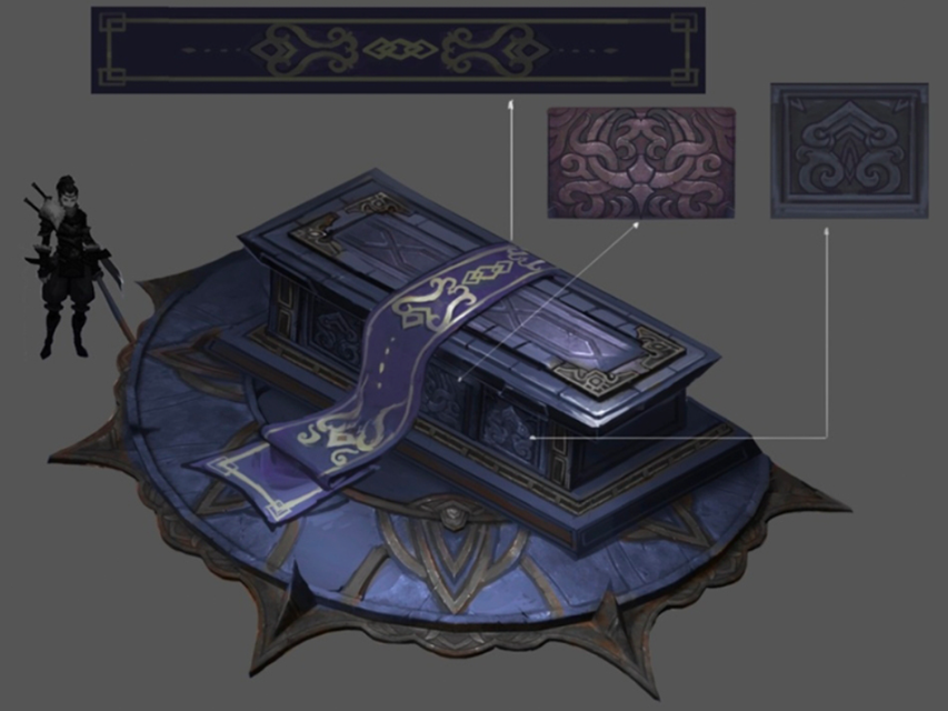 3dmax-小场景石棺模型制作教程。3d建模基础教程_Alan安澜-站酷ZCOOL