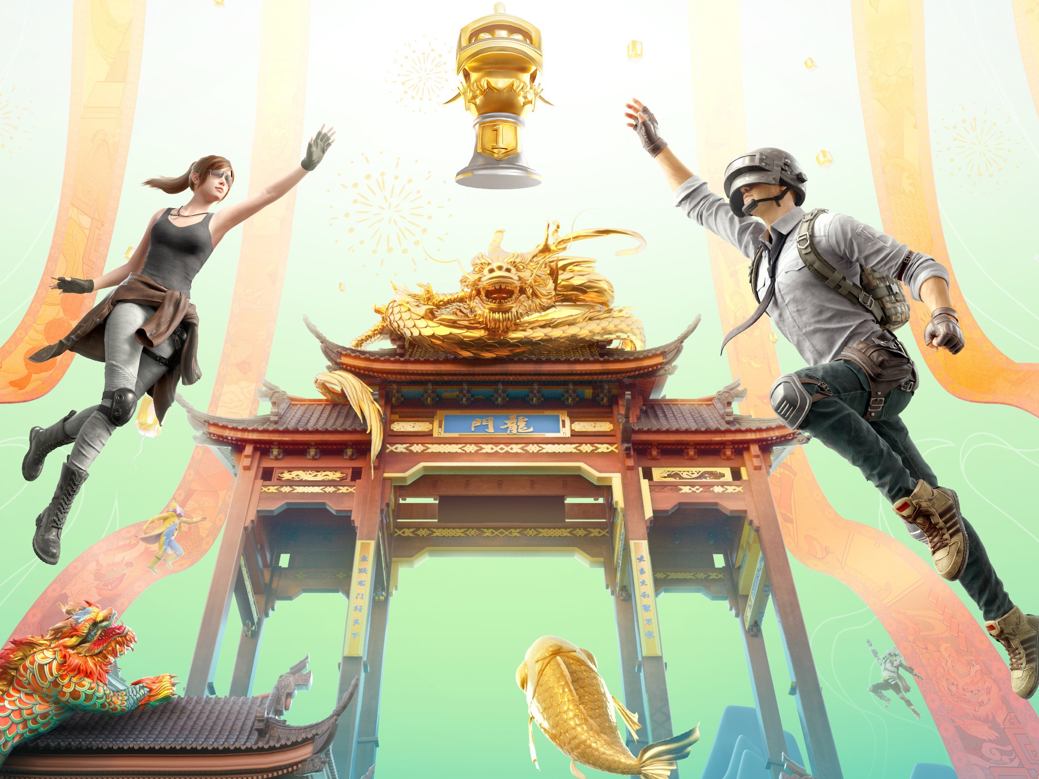 和平精英 - 2023春節_像素坊ADIT-站酷ZCOOL