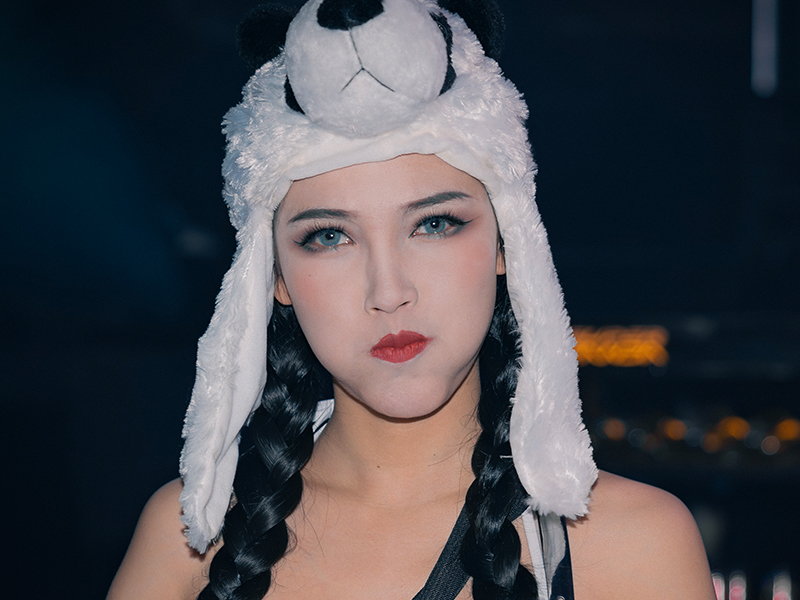 【Panda Girl】熊猫女孩｜人像摄影_HBbjid-站酷ZCOOL
