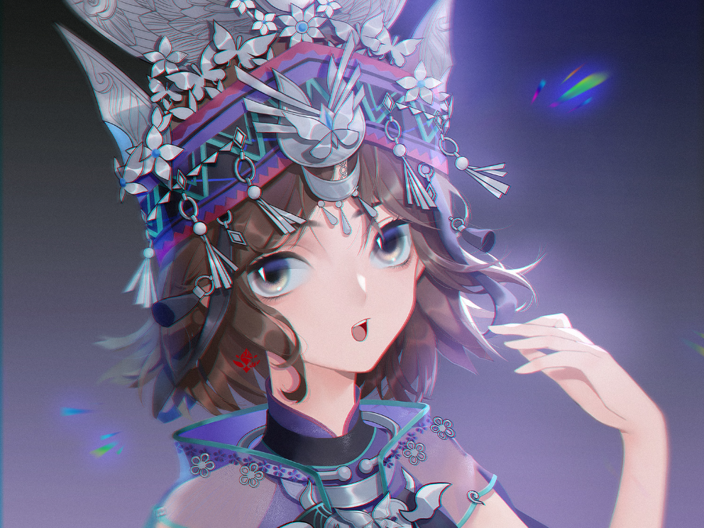 二次元练习——剑网三毒萝_burnside-站酷ZCOOL