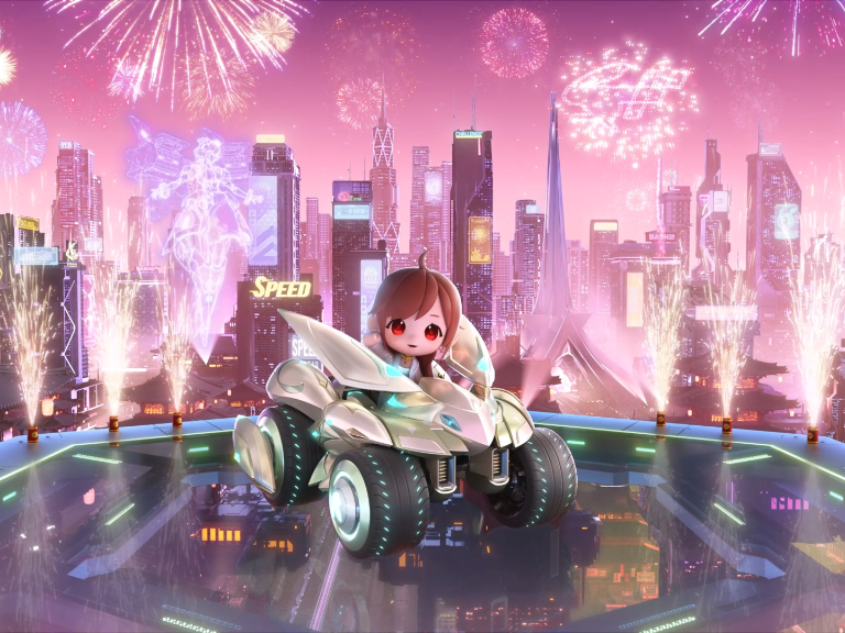 QQ飞车玉兔春节版_加油就完事了-站酷ZCOOL