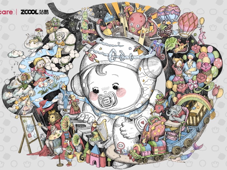 Babycare—独一无二的礼物_爱卿Nana-站酷ZCOOL