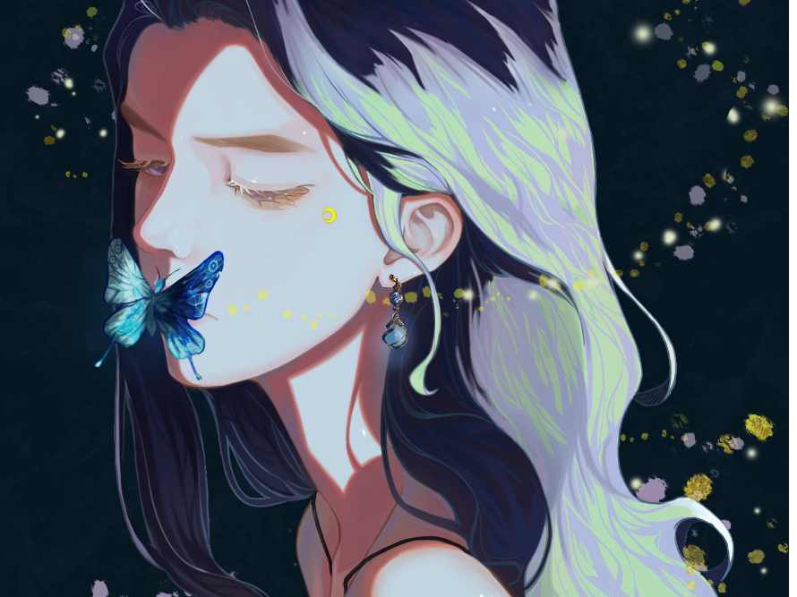 《蝴蝶翼》修改版_九二YannaY-站酷ZCOOL