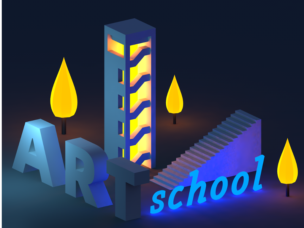 楼梯生长动画建模-模仿练习_C4Yt2vu6bp-站酷ZCOOL