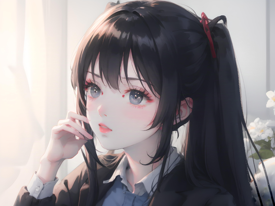 淡妆_渡鸦难-站酷ZCOOL