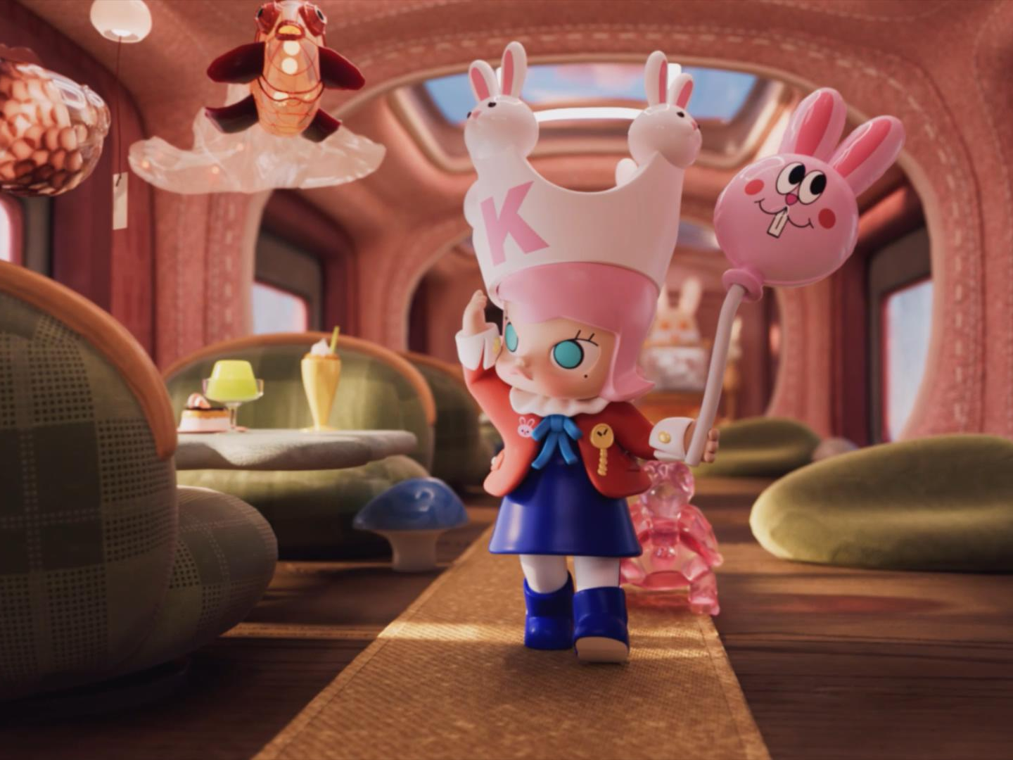 抖音×泡泡玛特：大大的年，小小的热闹_盘马弯弓PMWG-站酷ZCOOL